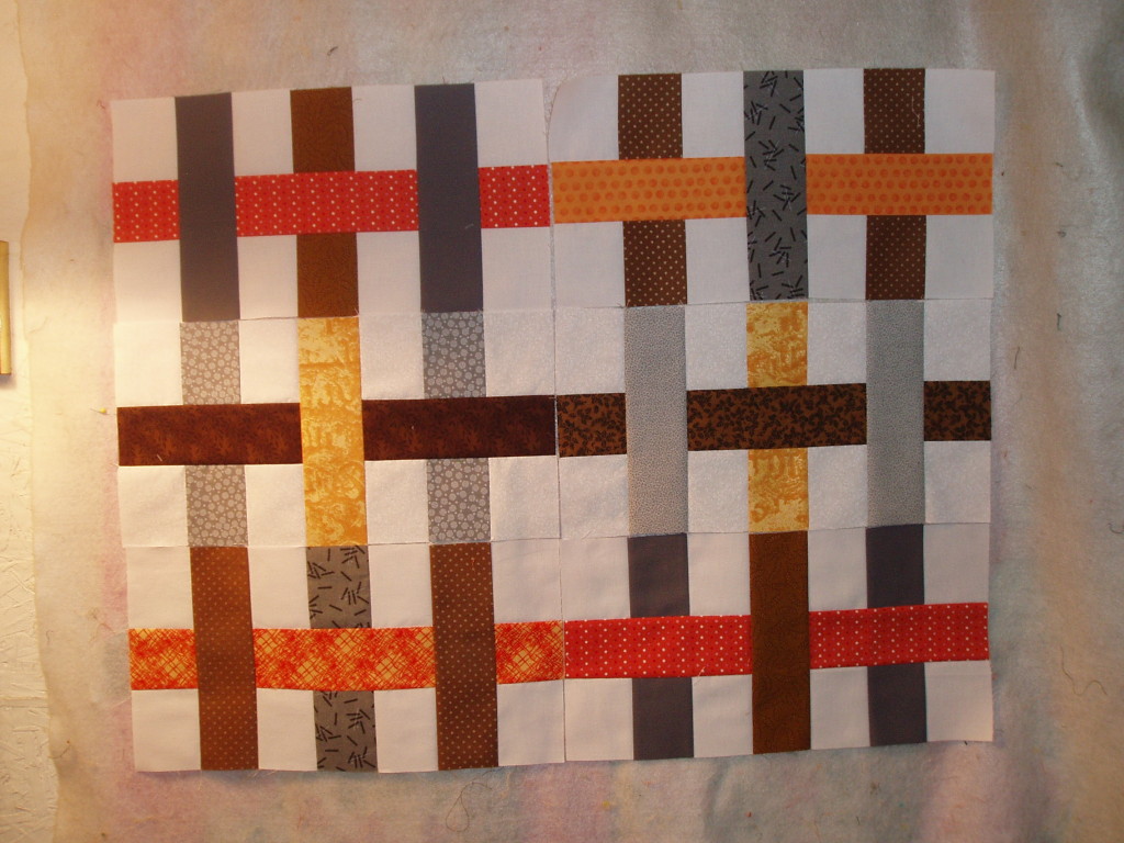 October Woven Bars | Block Lotto