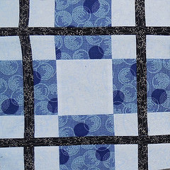 What’s Black and Blue and Plaid All Over? June’s 9-Patch Plaid Block ...